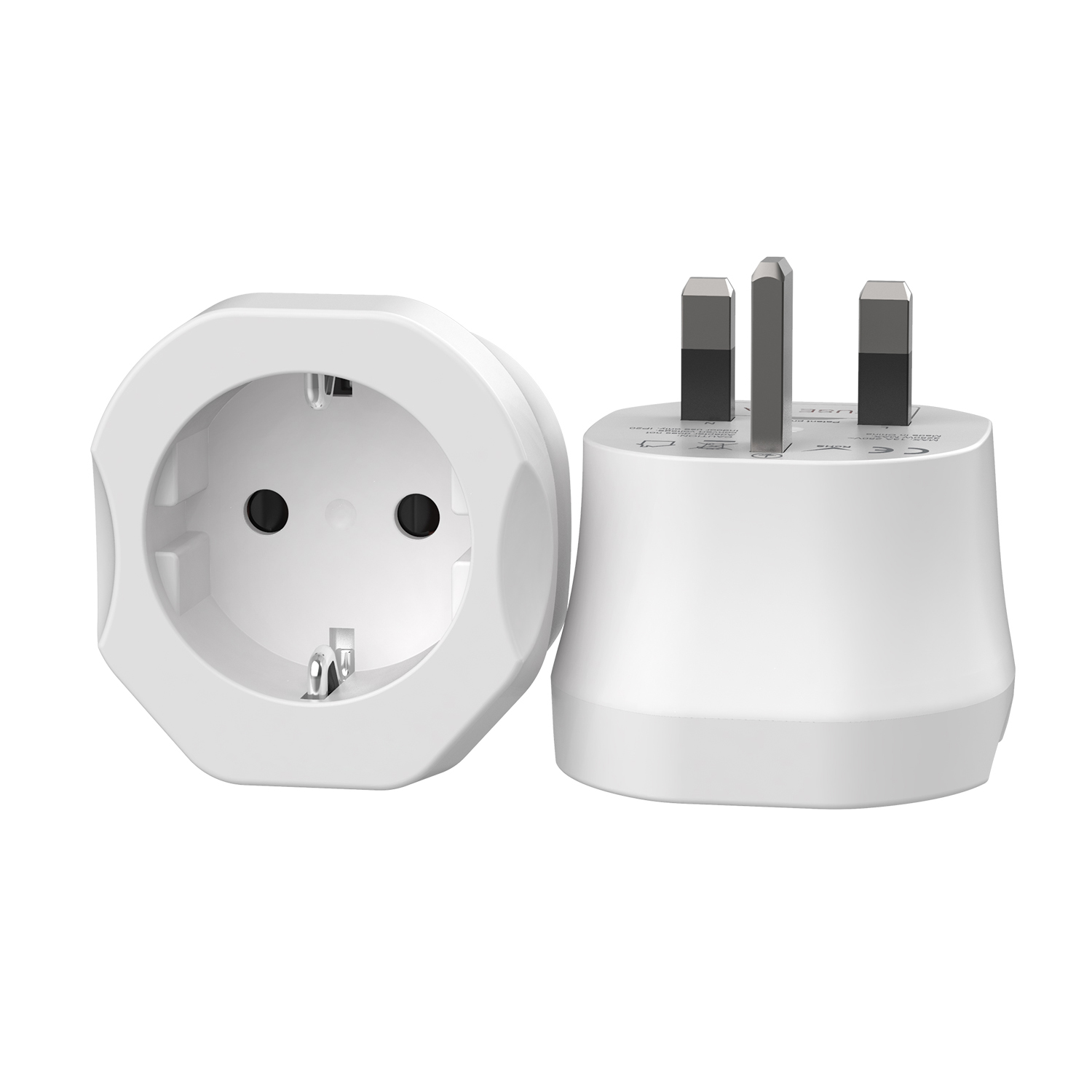 Factory Direct High Quality Euro To UK Converter Travel Adapter Plug Socket